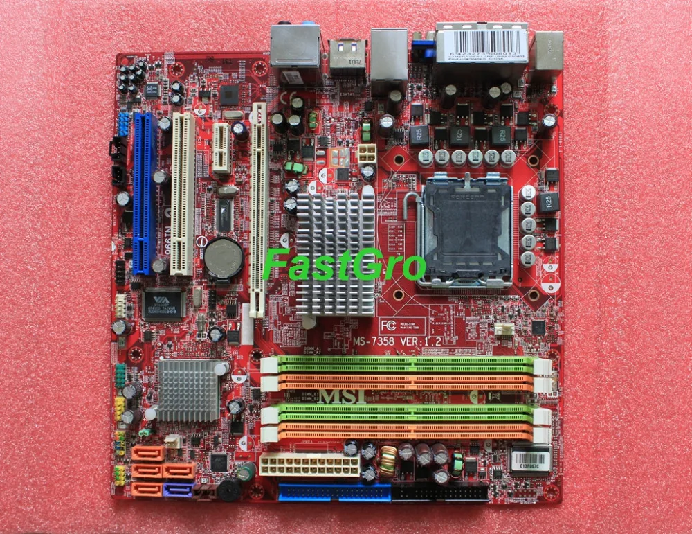 For Msi G33 Ms-7358 Motherboard Perfect Working - Motherboards - AliExpress