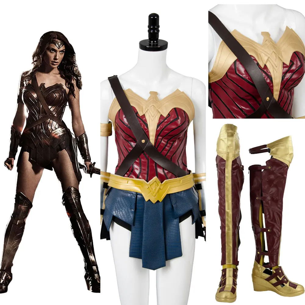 Batman V Superman Dawn Of Justice Cosplay Wonder Woman Costume Full