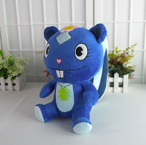 12.5''HTF happy tree friends plush doll Petunia plush Toothy Cosplay ...