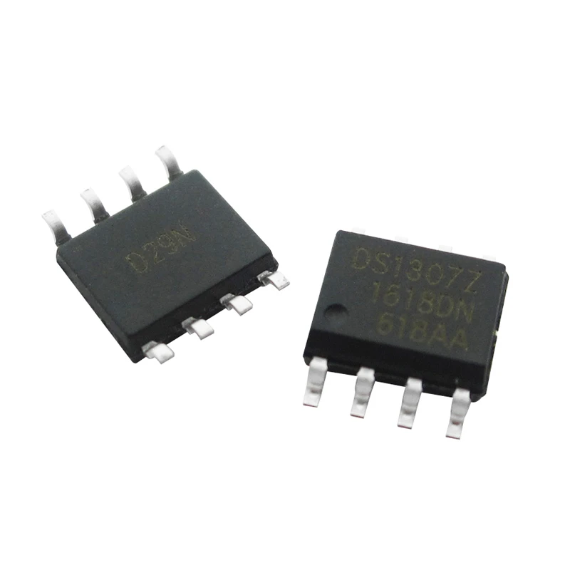 Relógio em tempo real ds1307z ds1307 sop 8, relógio 64x8 serial i2c rtc, novo original, com 10 ...