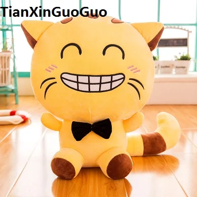new style about 35cm cartoon yellow cat plush toy cute kitty soft doll ...