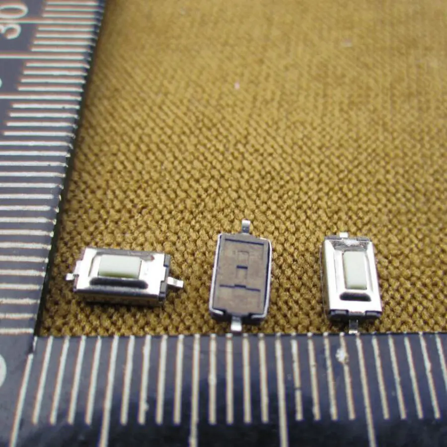 100pcs Tact Switch Tactile Switches connectors Pushbutton SPST NO ...