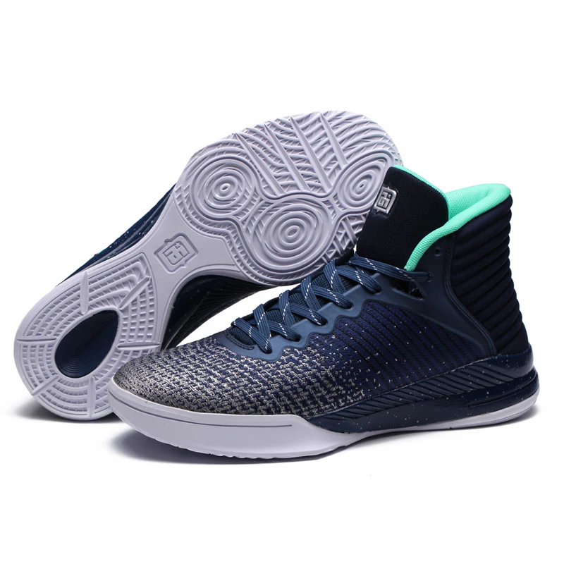 Men Sport Basketball Sneaker Breathable Basketball Boots Basket femme ...