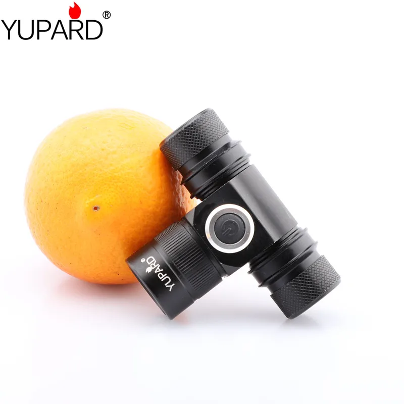 yupard XM-L2 LED T6 LED 전조등 헤드 라이트 방수 고휘도 밝은 캠핑 사냥 조명 충전식 18650 배터리