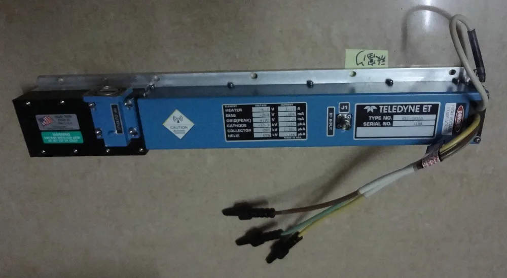 TELEDYNE MEC Traveling Wave Tube Type MTI-3056A Heater Helix TWT RF