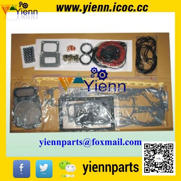 Mitsubishi S6R2 overhual gasket kit with Cylinder Head gasket for ...