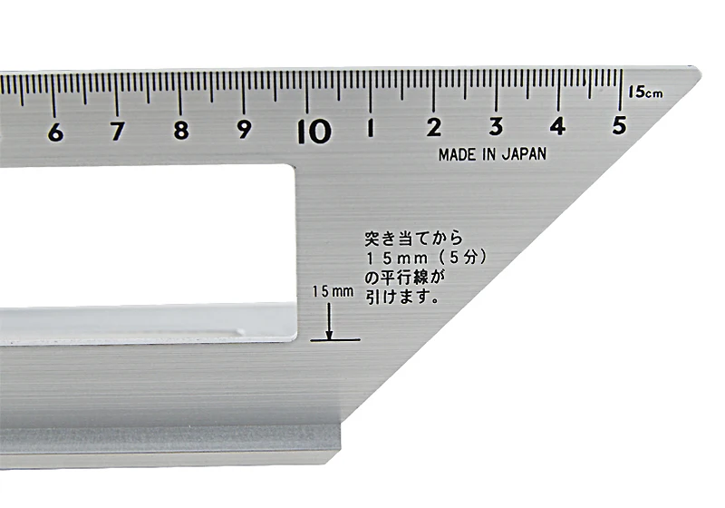 Aluminum Alloy Gauge Square 45 degree 90 degree Protractor Angle Ruler ...