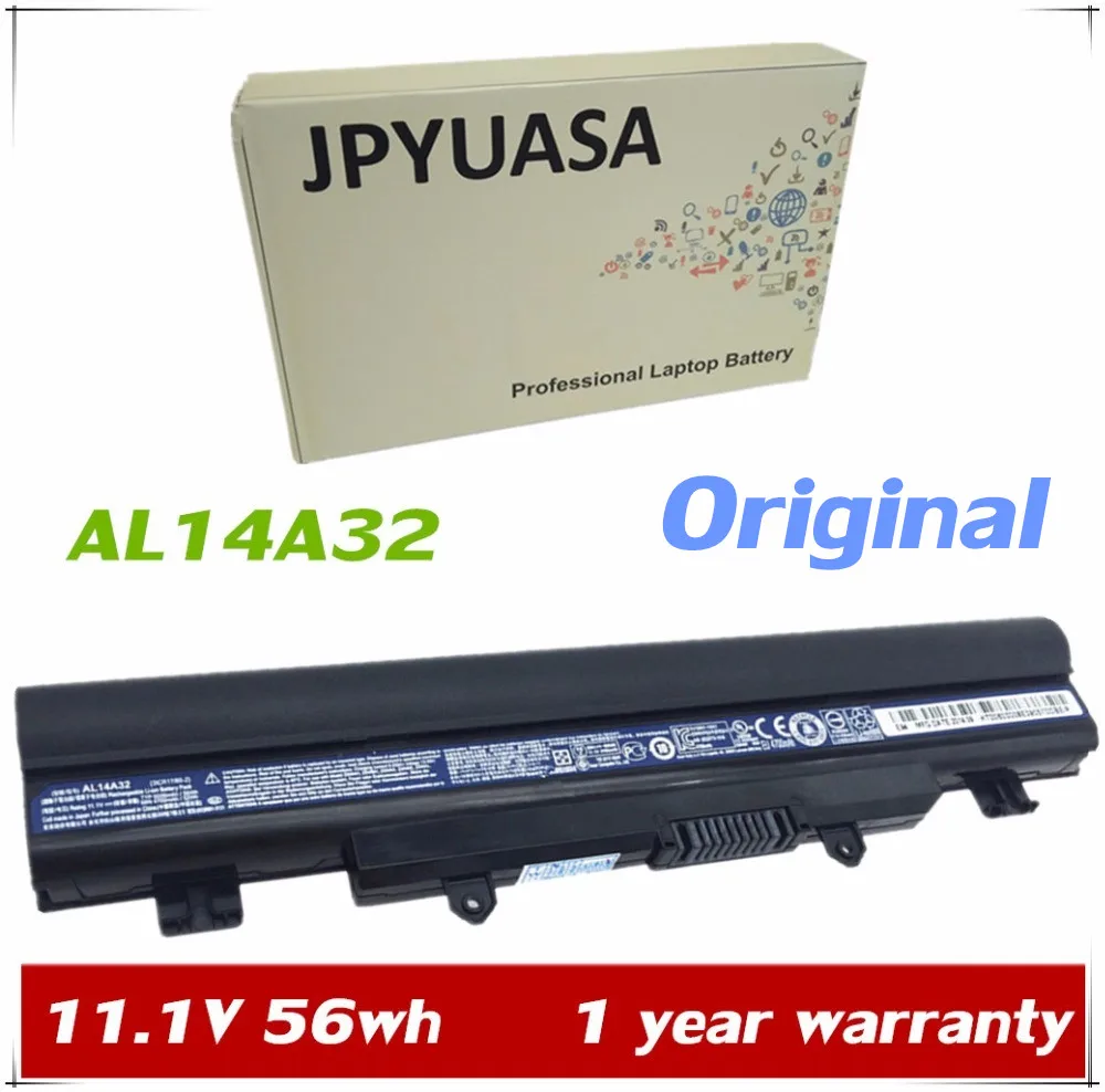 7xinbox 11.1v 56wh Al14a32 Original Laptop Battery For Acer Aspire E1 ...