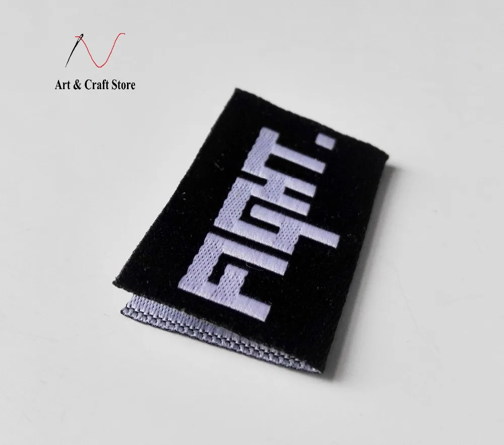Free Shipping Custom Your Own Design Labels Garment Clothing Woven ...