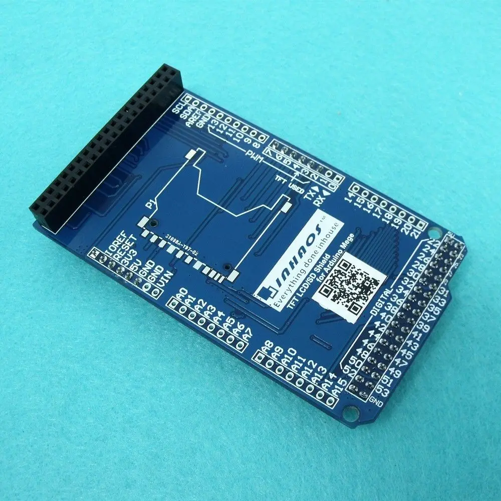 Mega 2560 2,0 "TFT LCD shield TFT LCD PCB adaptador para Arduino MEGA ...