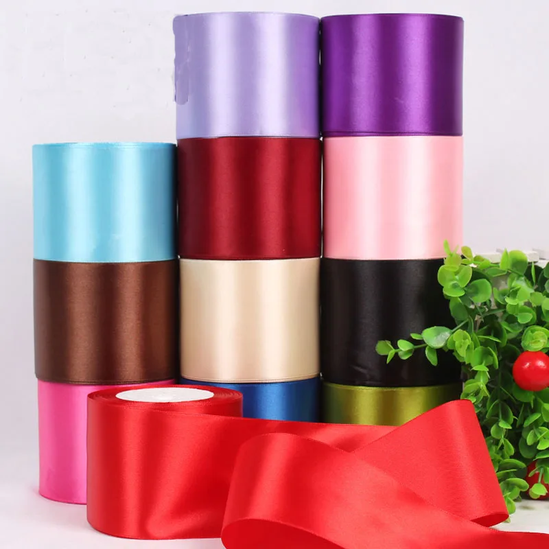 Ribbons Roll Satin Ribbon 4cm | 10mm Ribbon Satin Ribbons | Decorative ...