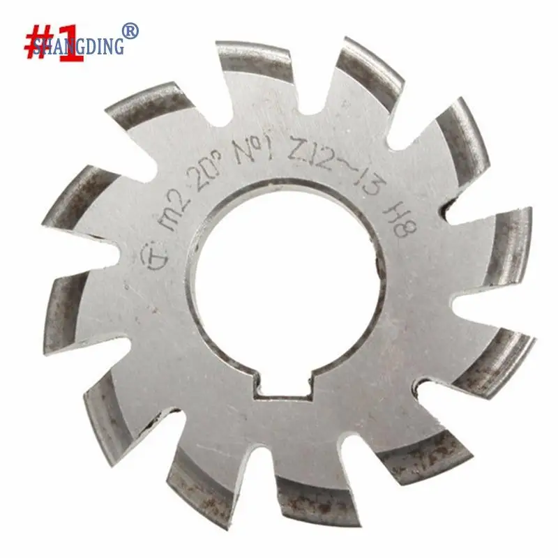 Diameter 22mm M2 20 Degree #1 Involute Module Gear Cutters Hss High ...