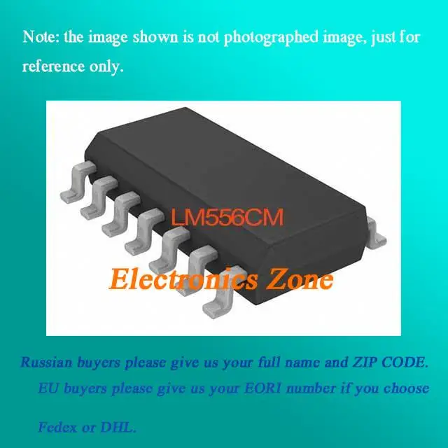 Lm556cm IC OSC temporizador DUAL 14 SOIC LM556C 556 LM556 556C LM55 556 ...