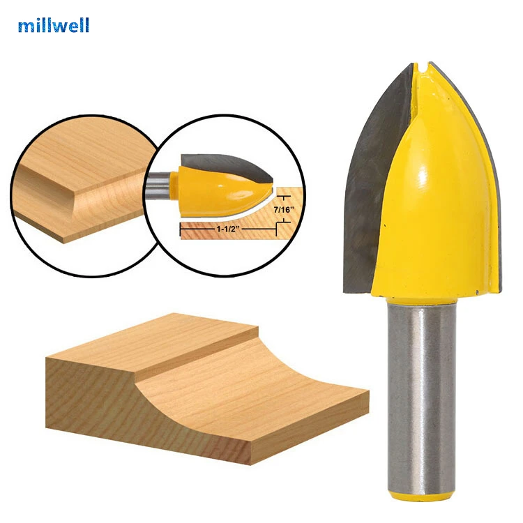 1PCS 12.7mm*29mm CNC Free shipping woodworking router bit,solid carbide ...