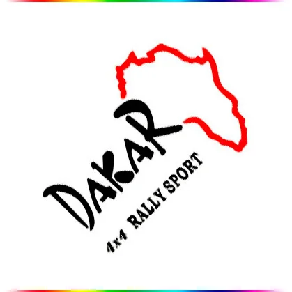 [11.7*8] "Dakar Rally" sticker Car Stickers Motorcycle Stickers ...