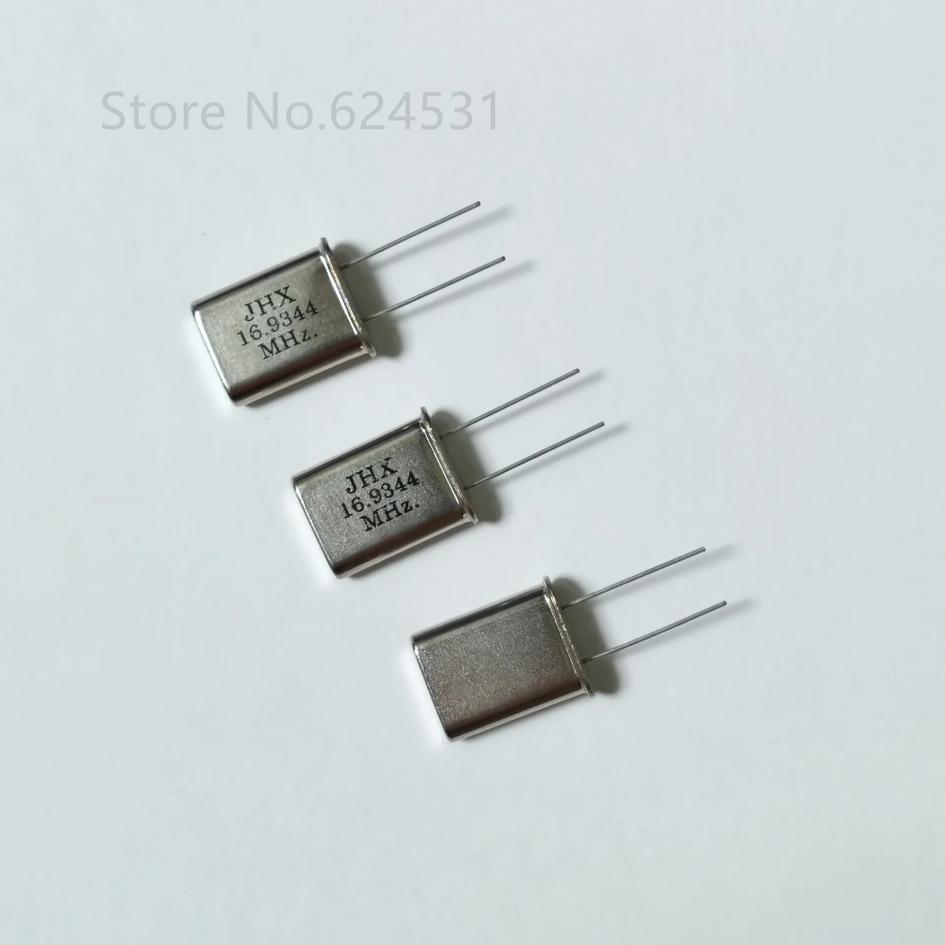 10個HC 49Uインラインパッシブクォーツクリスタルオシレーター16.9344mhz 16.9344mクリスタルレゾネーター|共振装置 ...