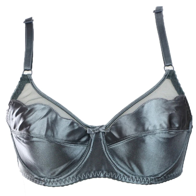 Ladychili Ultra Thin Cup Plus Size 75 95c Satin Lace Seamless Women