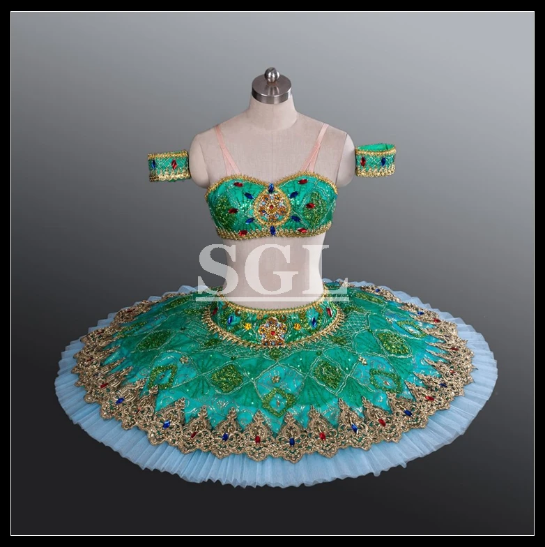 Free Shipping The Arab Style Split Type Tutus Professional Ballet Tutu ...