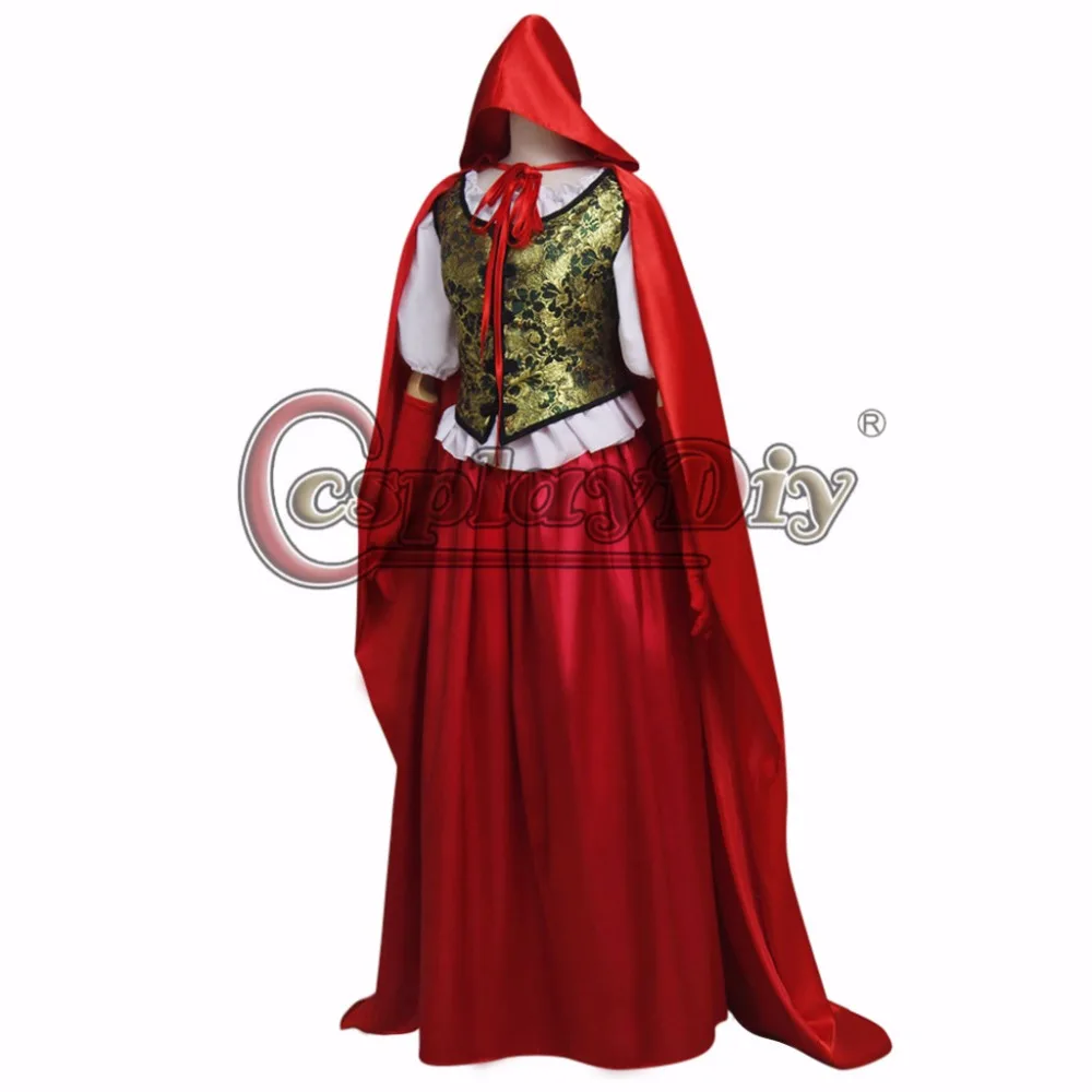 Cosplaydiy Once Upon a Time Ruby's Little Red Riding Hood Cloak Cosplay ...