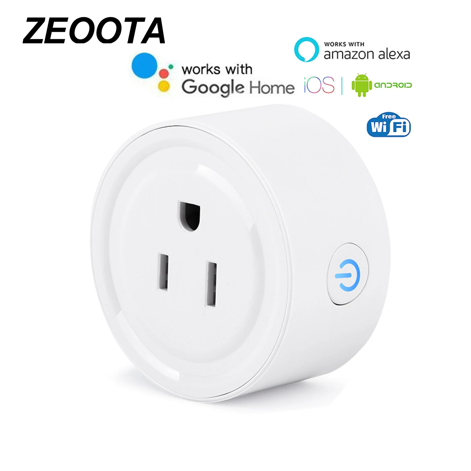Wifi Smart Power Socket Outlet Plug Home Automation App Timing Switch ...