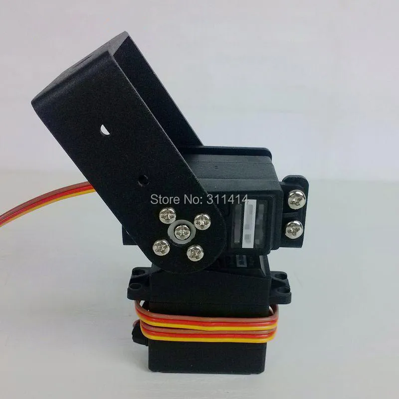 2 Dof Long Pan And Tilt Robot Joint With 2 Mg995 Servos Sensor Mount ...