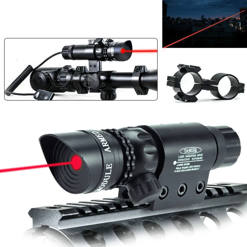 VASTFIRE Tactical Wepon Light Green/Red Dot Scope Light Sight Mount ...