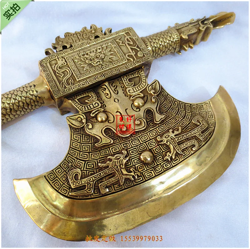 Opening feng shui bronze copper ax ax mountains leading home ...
