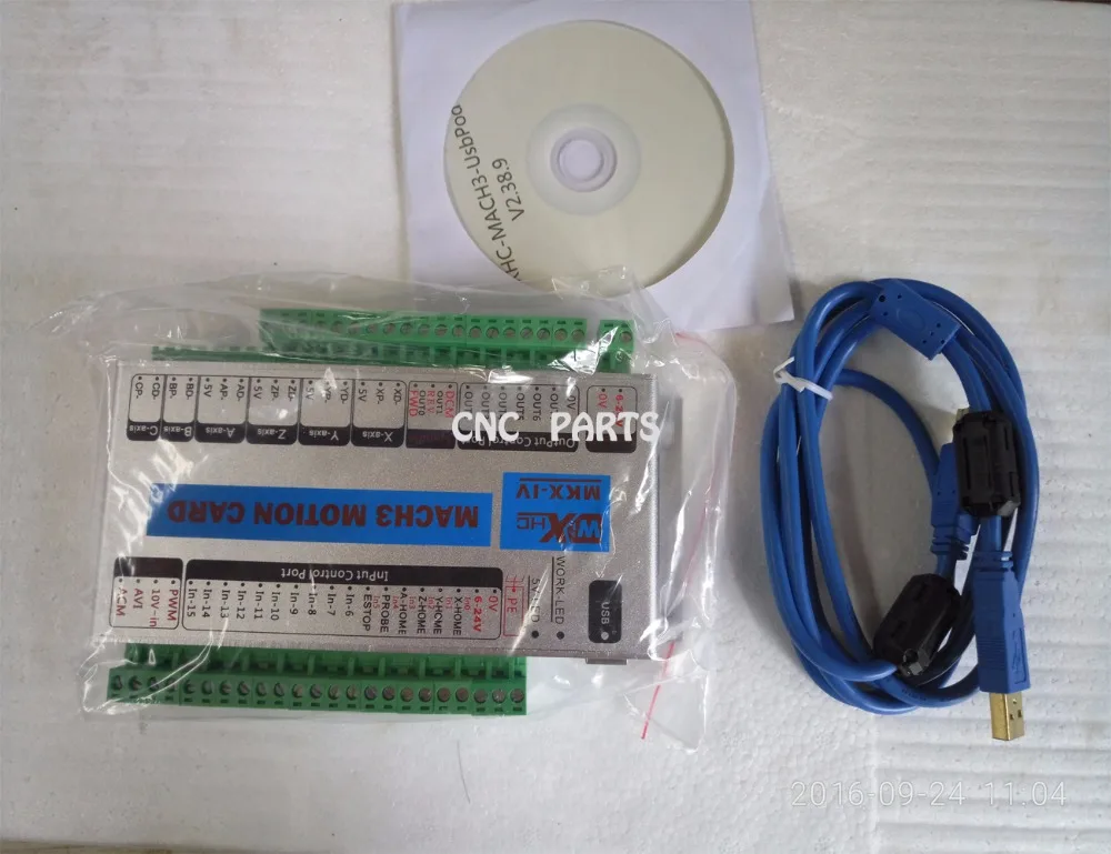 4 Axis Cnc Motion Controller Mach3 System Cnc Machine, 2mhz Output ...