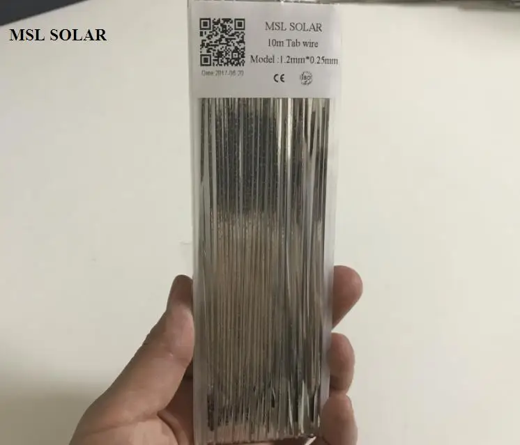 ALLMEJORES Solar Cell Solder 1.2*0.25mm Tabbing wire solder Ribbion ...