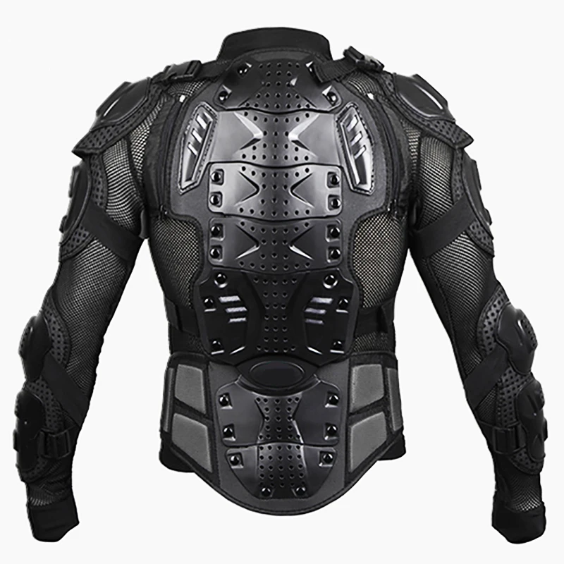 BLACK/RED ATV MX Motorcycle professional Full Body Jackets Motocross ...