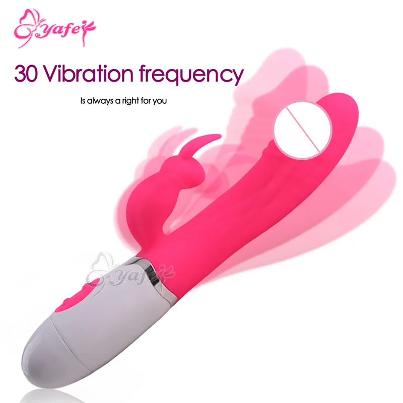 10 Speed Dual Motor Rabbit Vibrator Clitoris Stimulator G Spot Massager