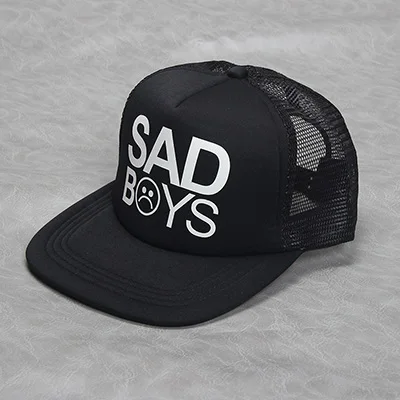 Fashion SAD BOYS Print Trucker Cap Men Baseball Hat Bone gorras Women ...