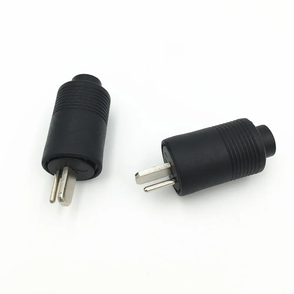 מוצר - 10Pcs 2 Pin DIN Male Speaker Plug 2-Pin Plug Hifi Loudspeaker ...