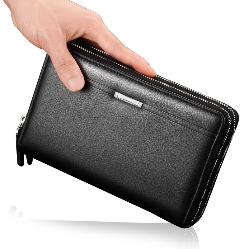 Long Leather Wallet For Men | semashow.com