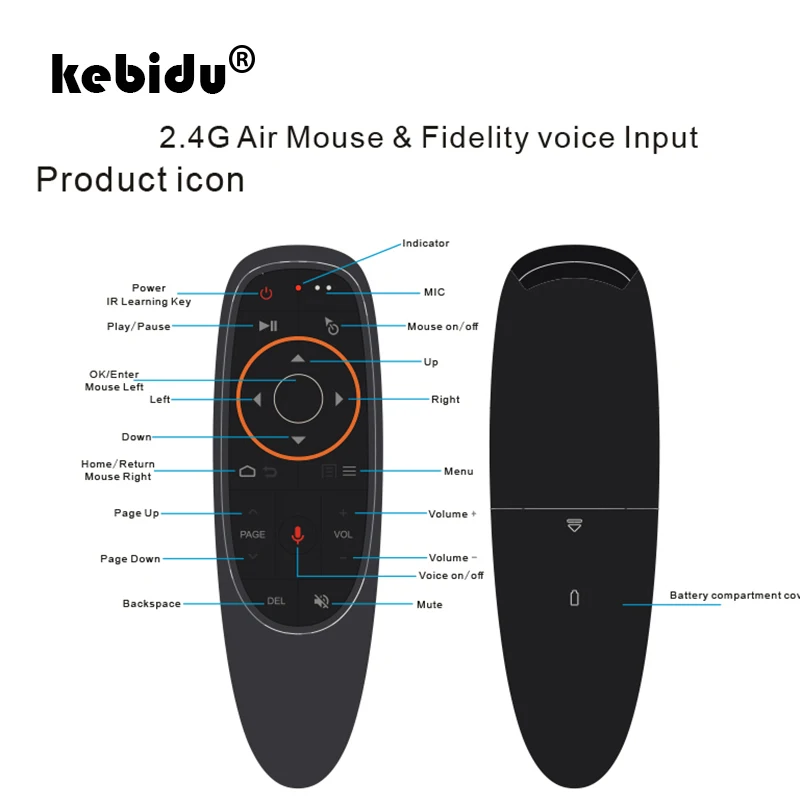kebidu-2-4GHz-Wireless-G10-Fly-Air-Mouse-Sensing-Game-G10S-For-Gyro ...