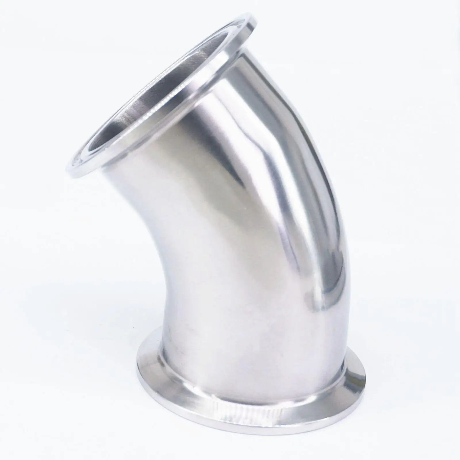 51mm Pipe Od 2" Tri Clamp 304 Stainless Steel Sanitary 45 Degree Elbow ...