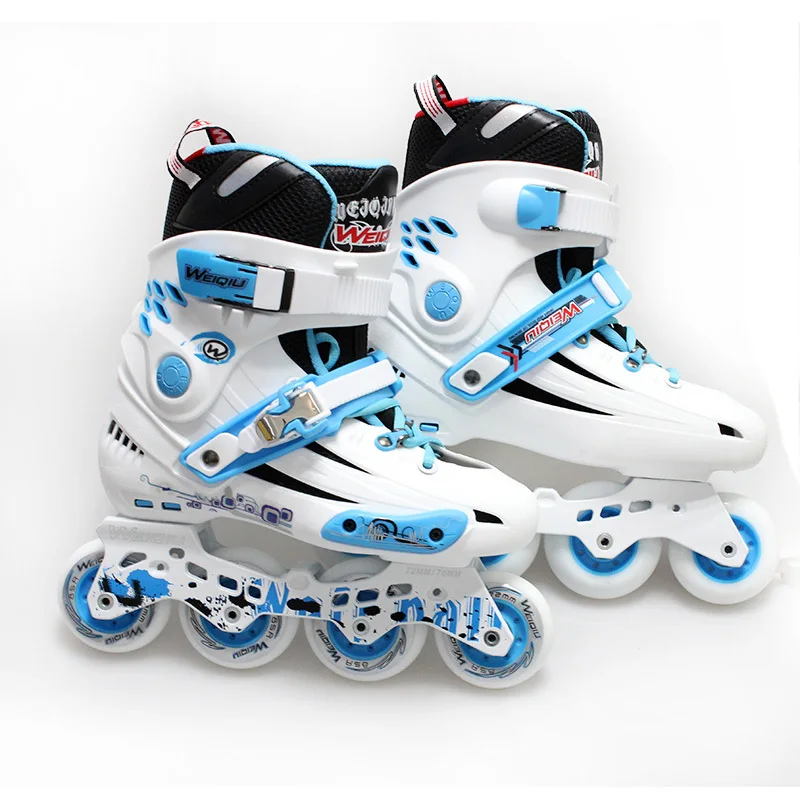 WEIQIU 2015 Professional Adult's Roller Skate Shoes PU Four Wheels ...
