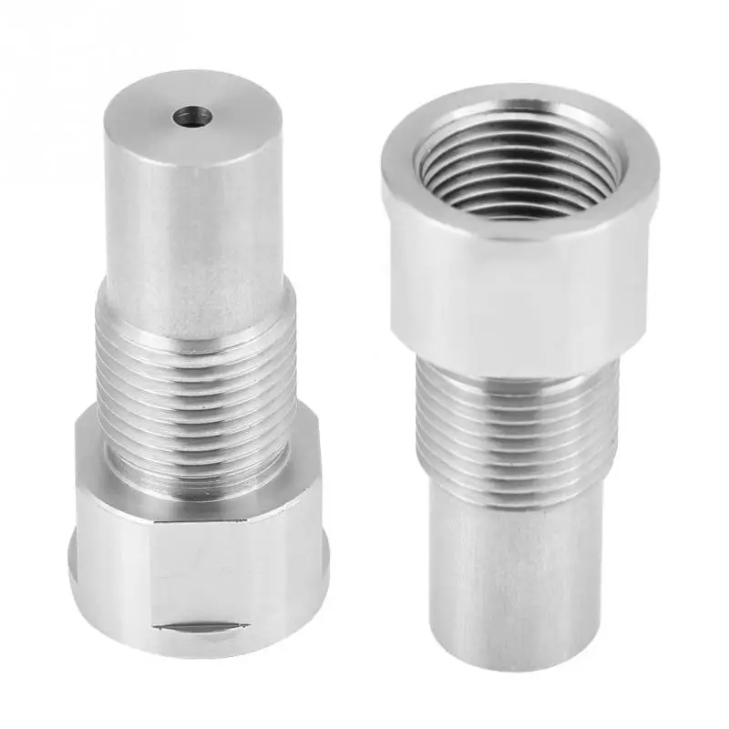 Stainless Steel O2 Oxygen Sensor Bung Adapter Extender Spacer Universal ...