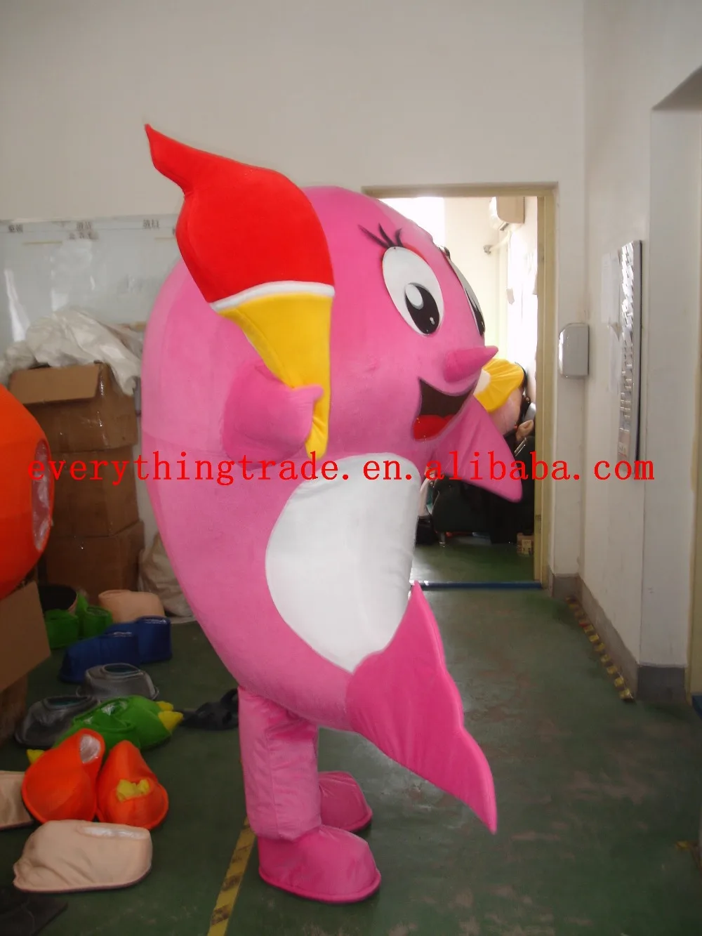 Pink Dolphin Costume