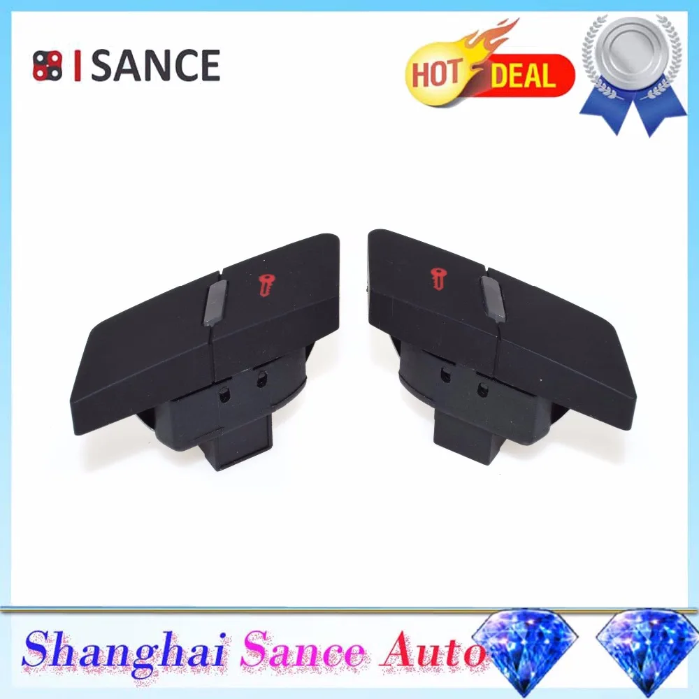 ISANCE Rear Left Right Pair Central Door Lock Switch Button 4F0962107B ...