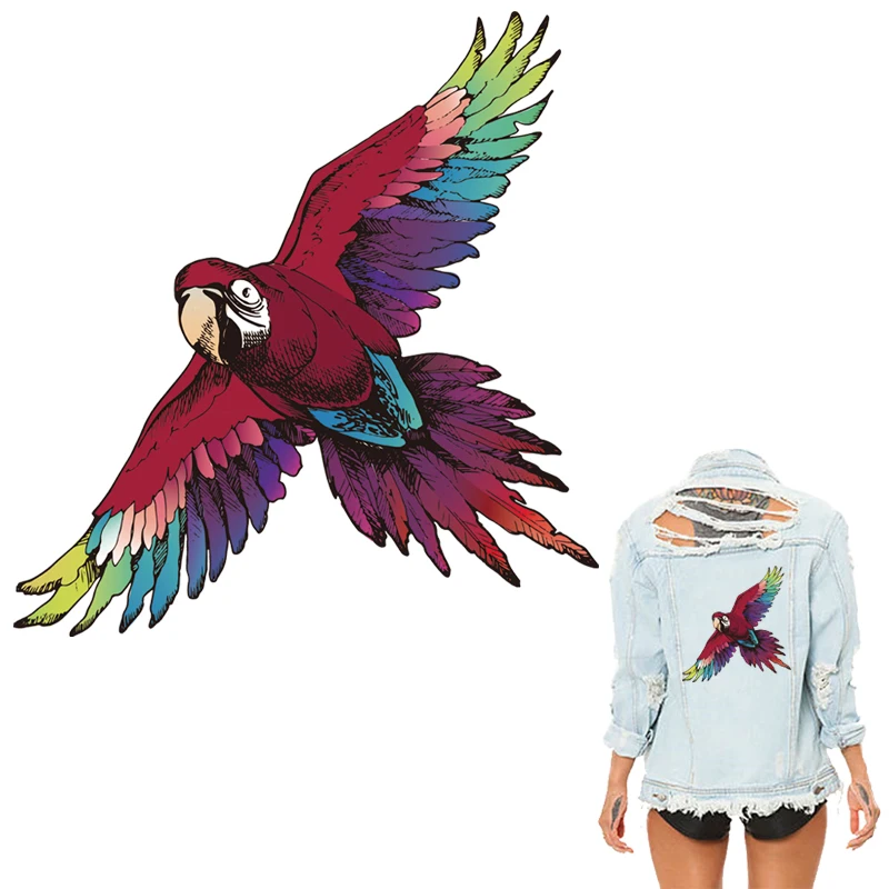 Color Eagle Sticker Patches Print On T Shirt Washable Clothes ...