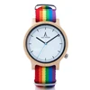 LGBT Rainbow Pride Wooden Wristwatch - Queerks™