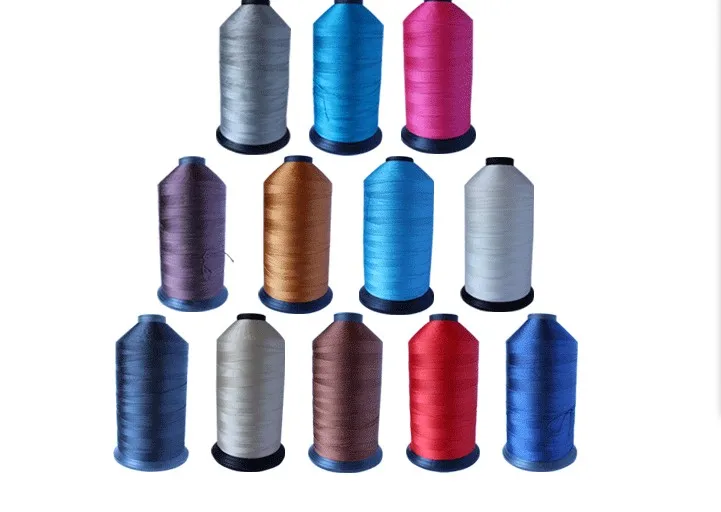 840D/3 High Strength Dia.0.7mm Bonded Polyester Sewing Thread For ...