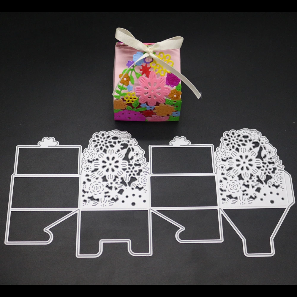 New Cutting Dies Gift Box Candy Box Creative Metal Die Cutting for ...