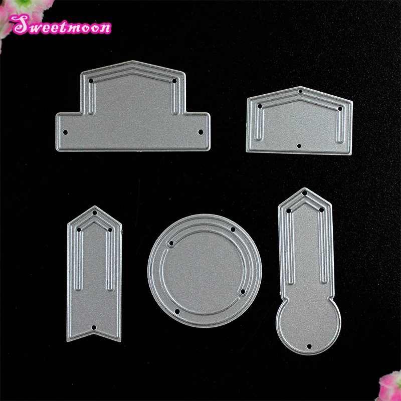 Geometric bookmark Scrapbook Card Metal Die Cutting Dies For DIY ...