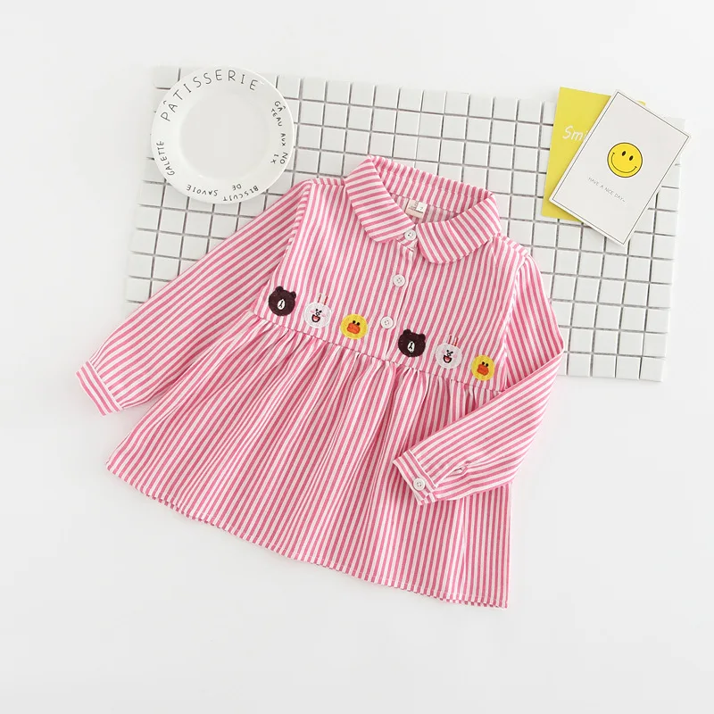 children clothing new 2018 girls spring dress child embroidery shirt ...