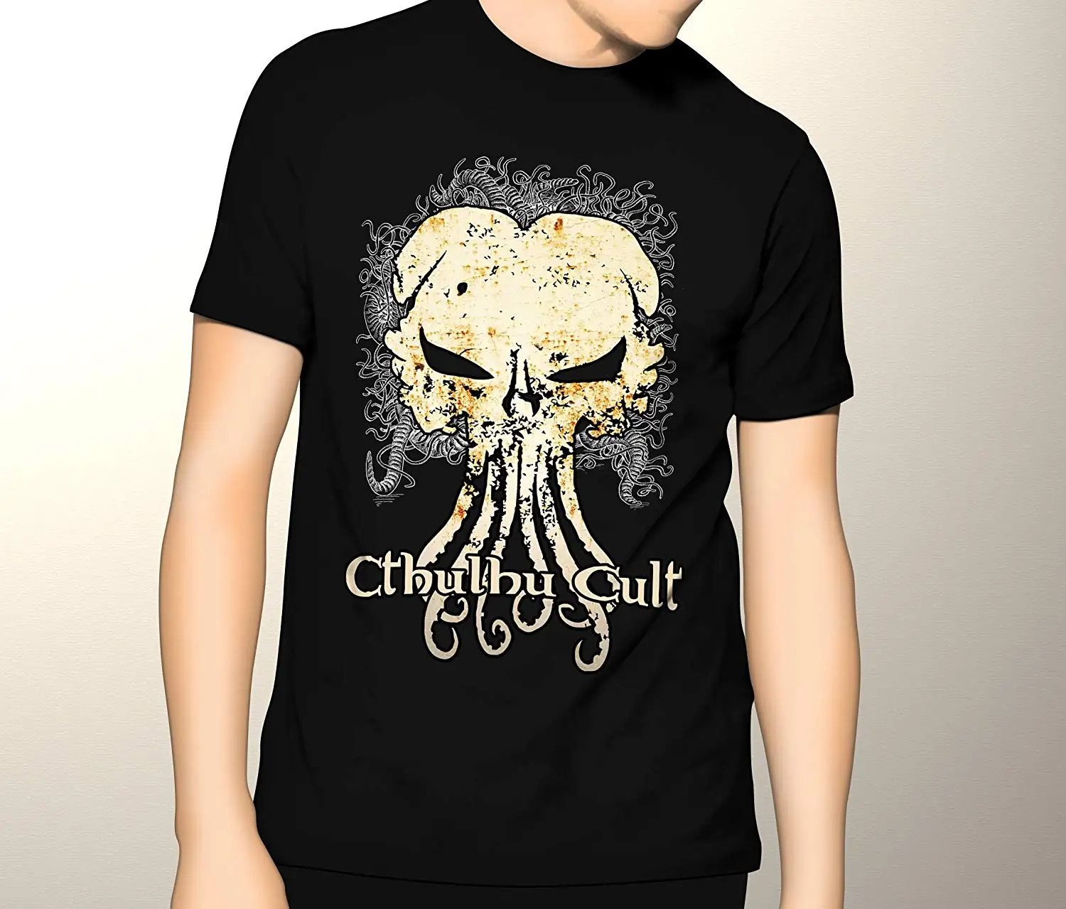 Cthulhu, Lovecraft, Cthulhu Cult, Premium Men's Graphic T shirt Tee ...