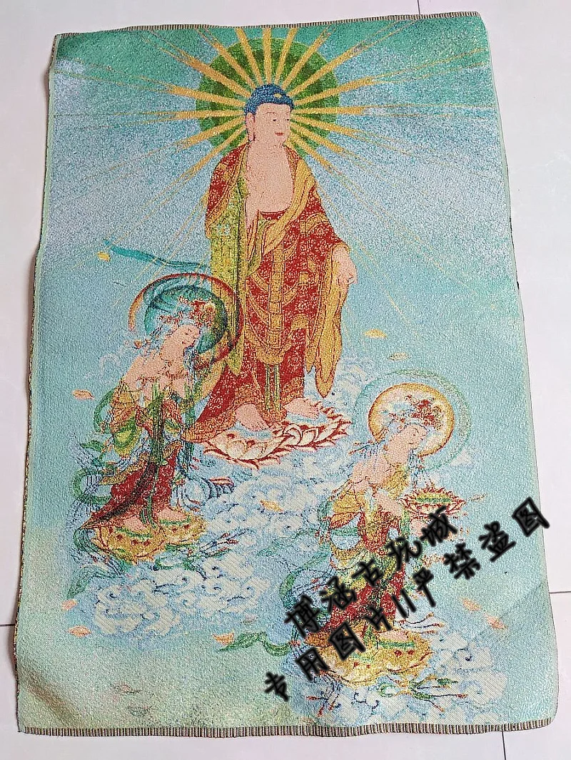 Religious Embroidery Paintings Tantric Buddhism Silk Cloth Tapestry ...