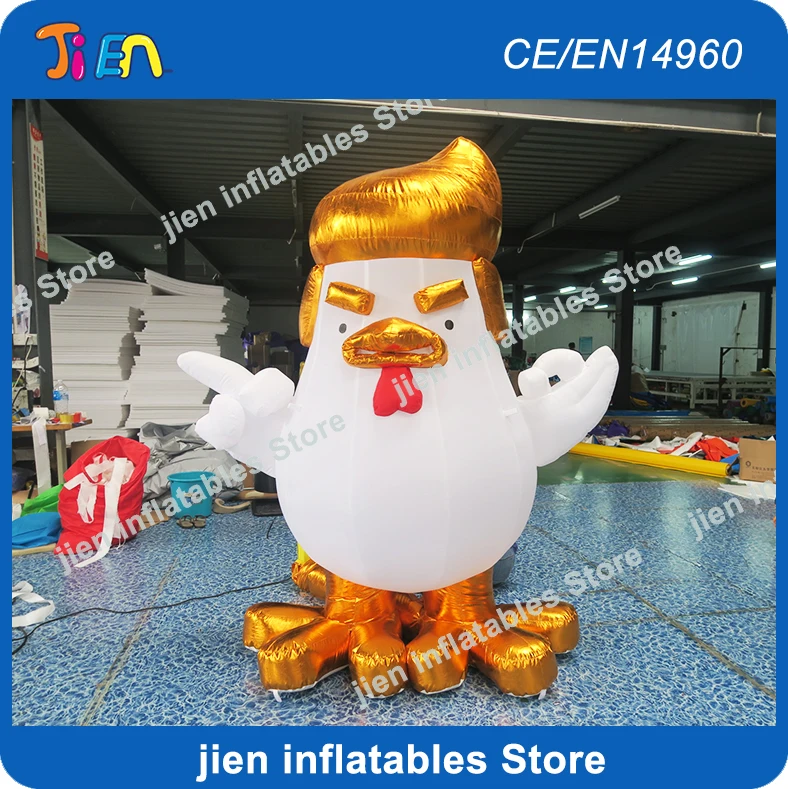 Free Air Shipping Inflatable Trump Rooster Cock Chicken Inflatable ...