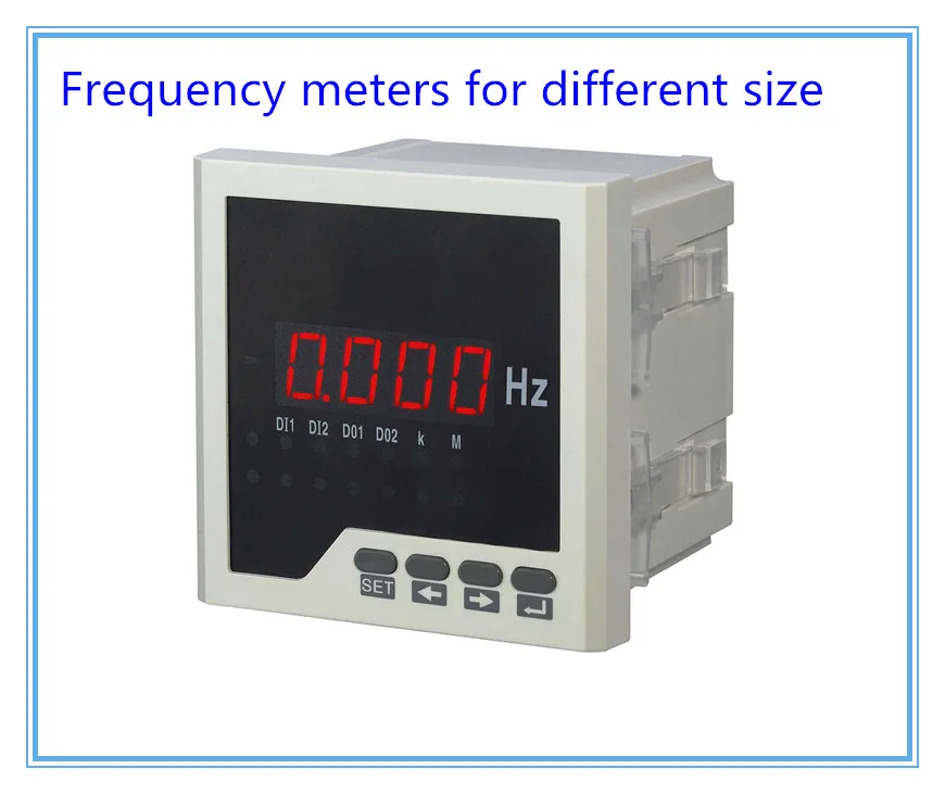 Free shipping LED digital Frequency meters with different size, welcome ...